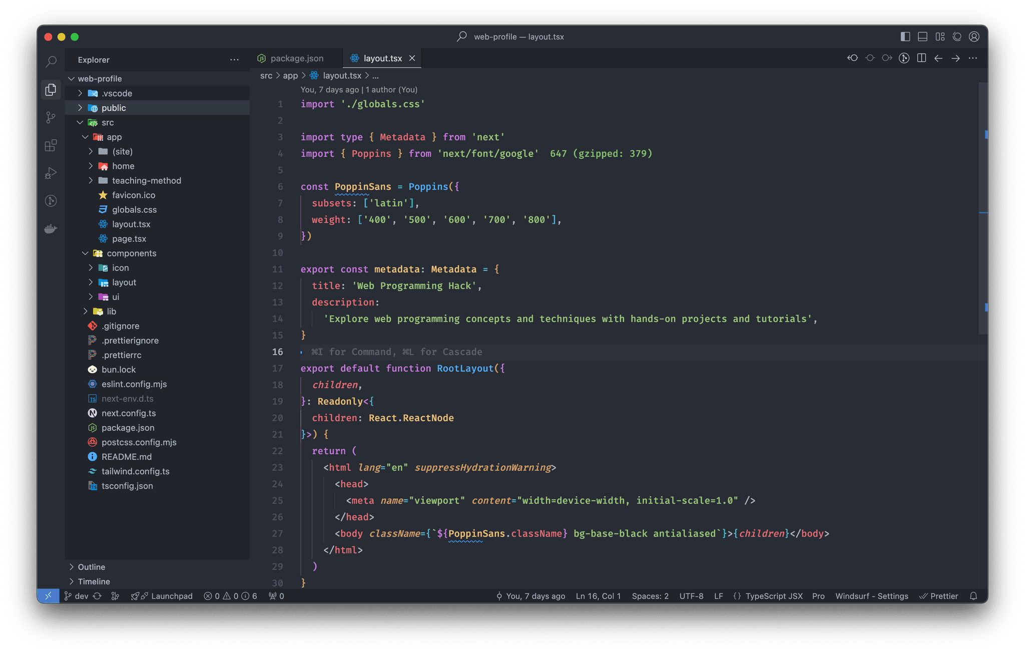 Teaching Method - Web Programming Hack